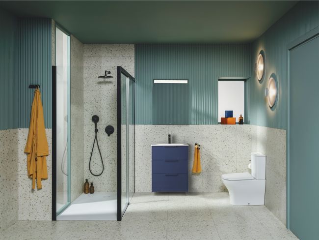 Bathroom design with colour: easy style tips | Roca Bathrooms Export