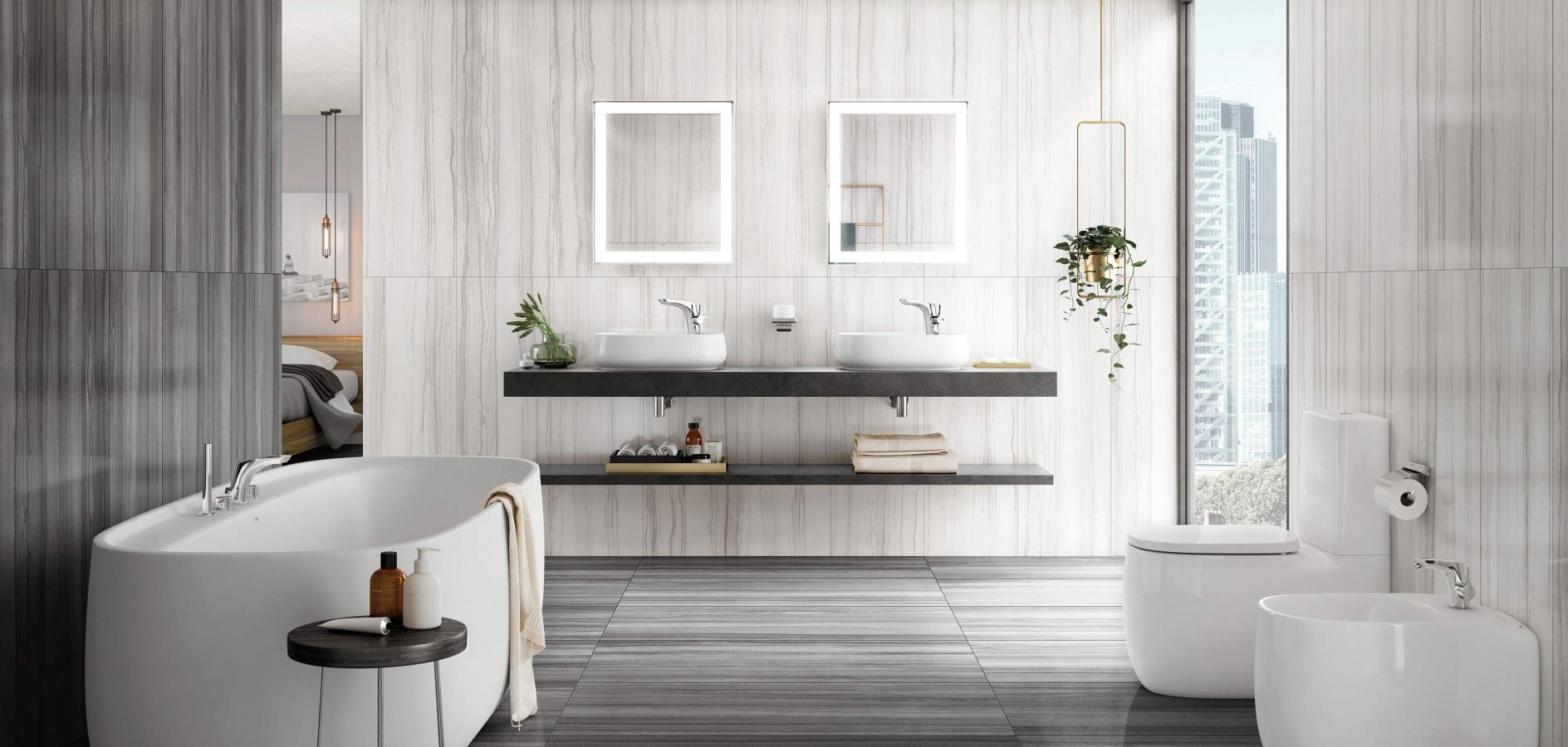 Discover the keys to a modern bathroom | Roca Bathrooms Export