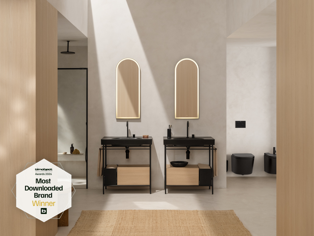 Roca recognized as “Most Downloaded Brand” at the BIMobject Awards 2026 ...