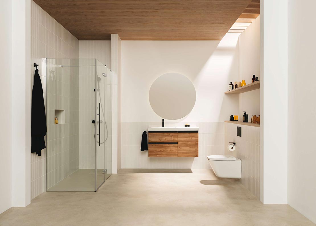 The Gap, a functional and modern bathroom vanity | Roca Bathrooms North ...