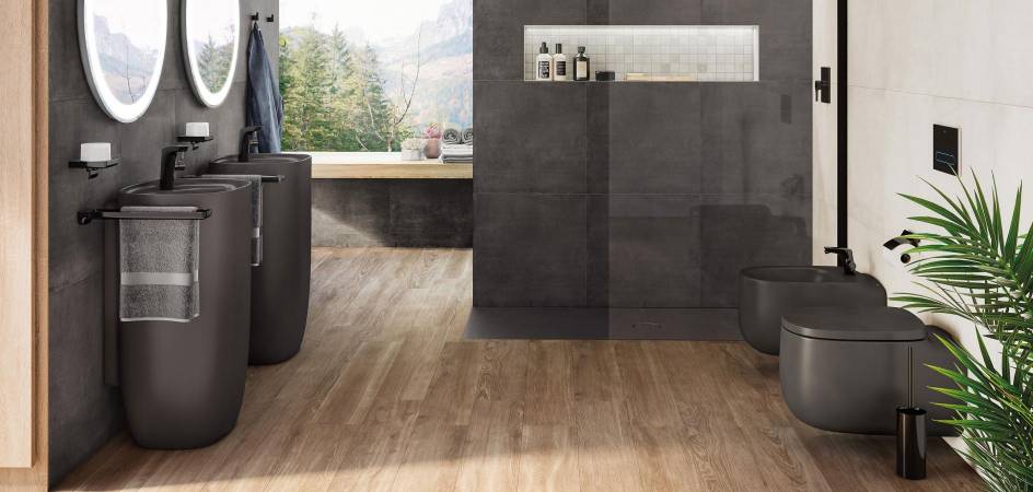 Beyond triumphs in modern bathrooms filled with color | Roca Bathrooms ...