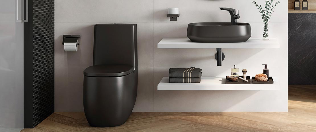 Basin with shelf or countertop to arrange it all | Roca Bathrooms Export