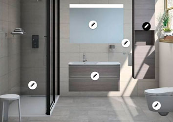 Roca’s online bathroom planner for your renovation | Roca Bathrooms ...